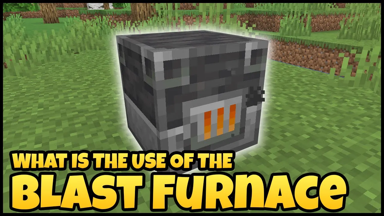 How To Use The BLAST FURNACE In MINECRAFT - Minecraft APK